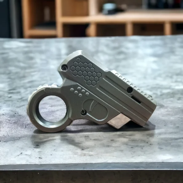 Mini Gun Lighter | Unique & Compact with Windproof Flame