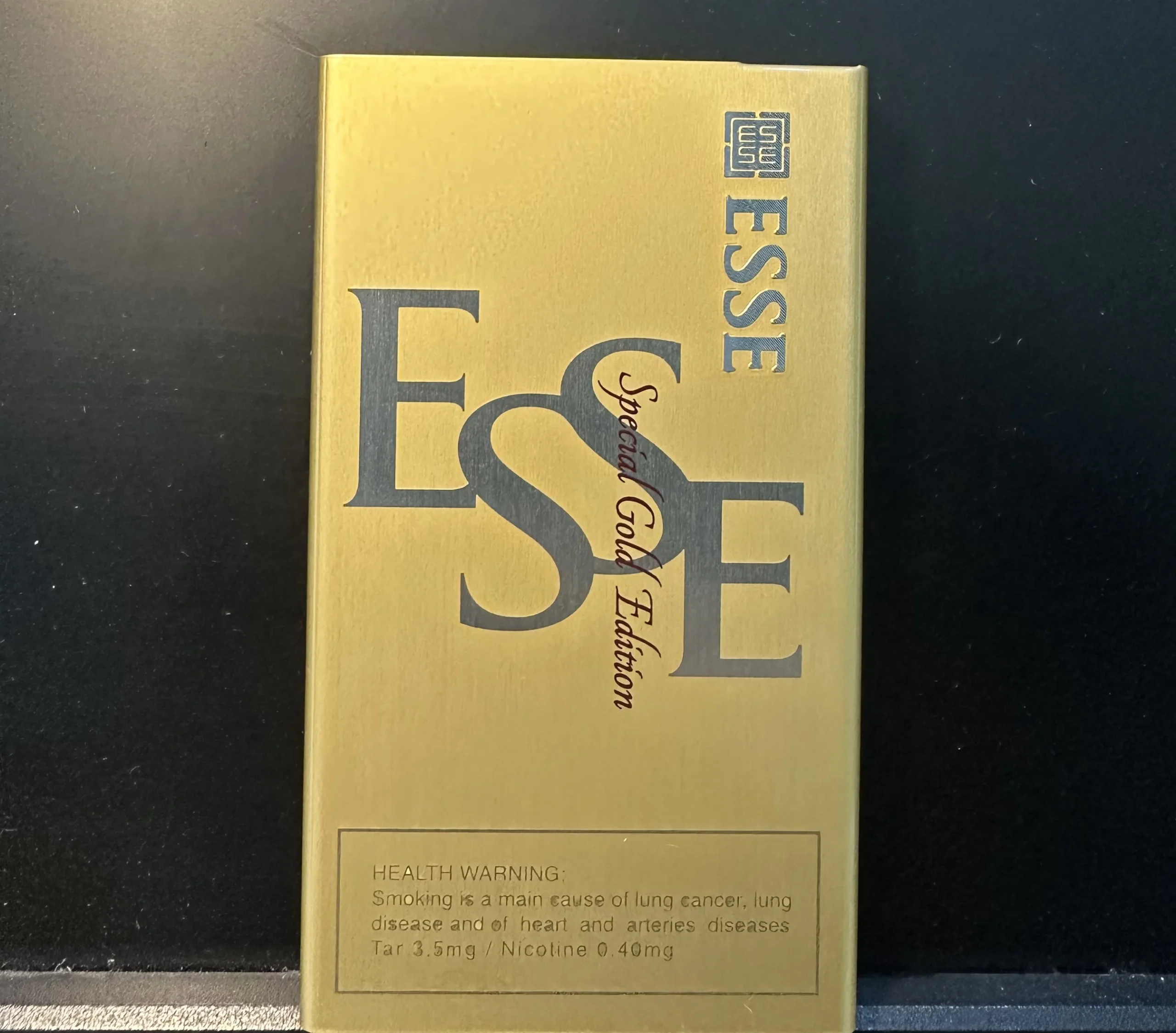 ESSE Gold Cigarette Case – Special Edition Steel Pack for Style